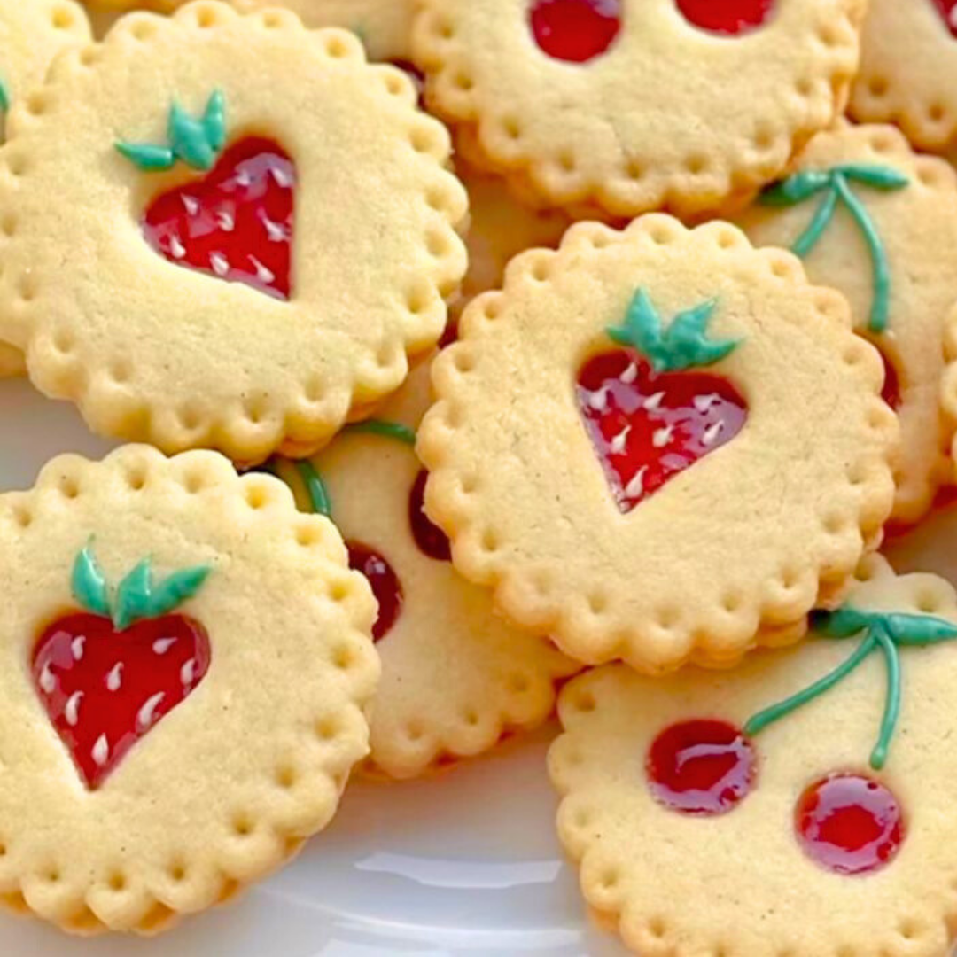 [21 & 22 March Downtown East] Strawberry Jam Cookies - Gobblin.Club